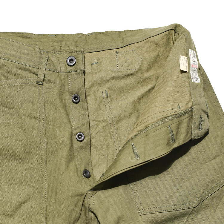 1940s Herringbone Baker Pants [Lot.22230] : Semi Basement General Store
