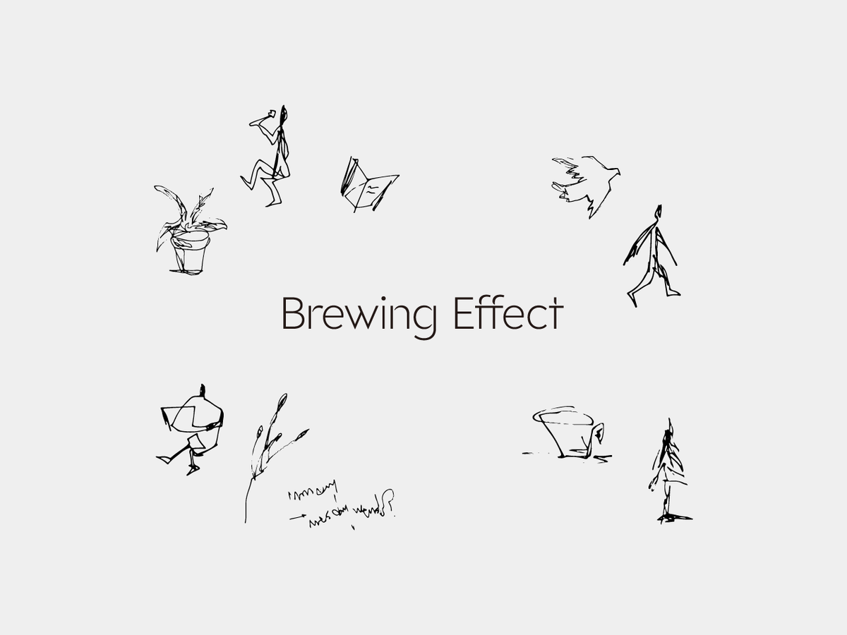Brand Identity for Brewing Effect : ggjh