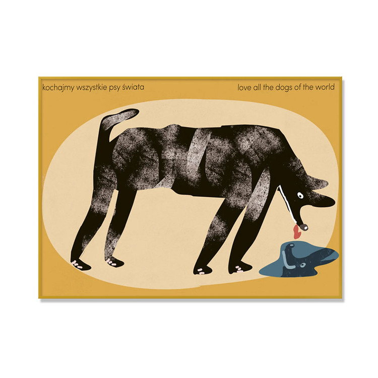 야콥 자사다 Jakub Zasada - Let's love all the dogs in the world (액자 포함 ...