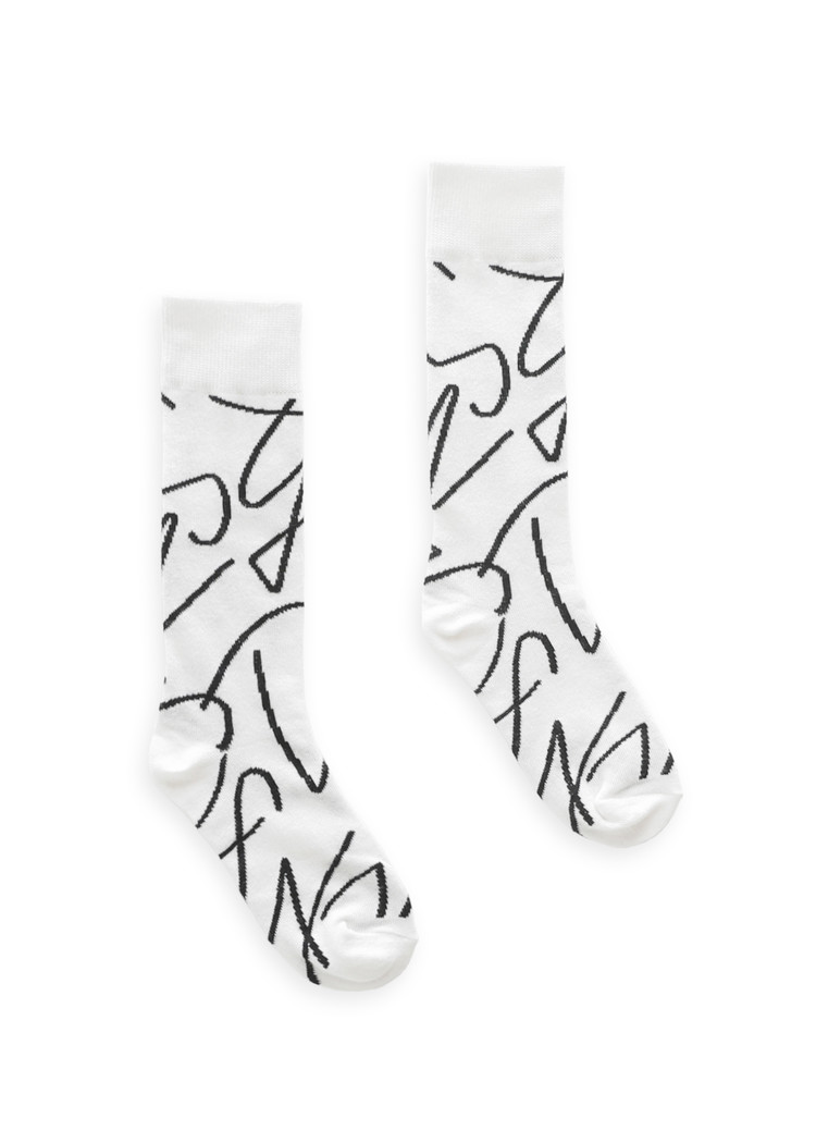 186 Cursive logo Lettering Pattern White Black 186-cursive-logo-lettering-pattern-white-black