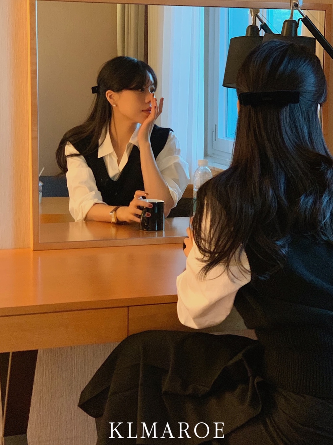 바렌 울 베스트 니트 : 클마로: klmaroe