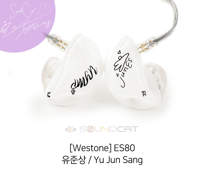유준상(Yu Jun Sang)님의 커스텀인이어 / Westone ‘ES80’ : 사운드캣