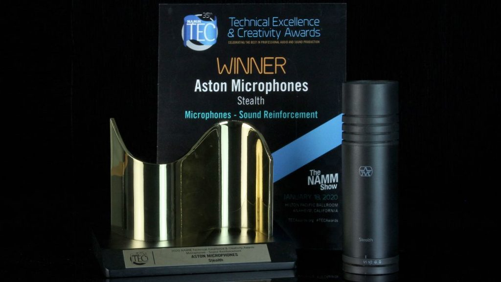 NAMM TEC Award 수상에 빛나는 Aston Stealth : 사운드캣