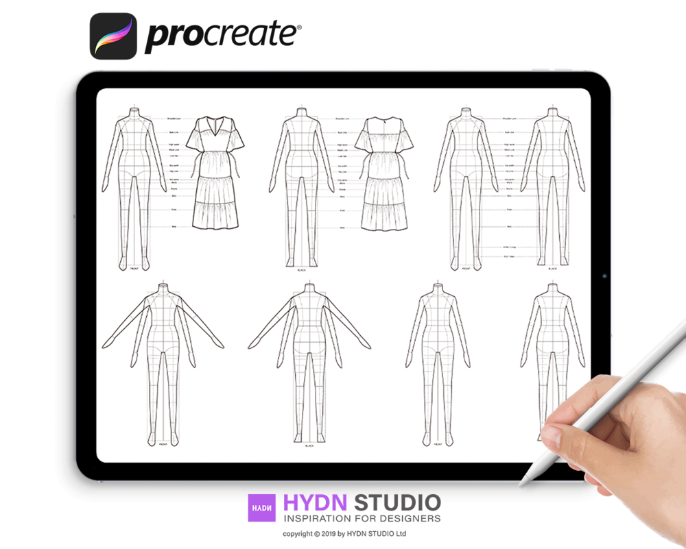 Illustrator Fashion Design Tutorial / Fashion Design ideas