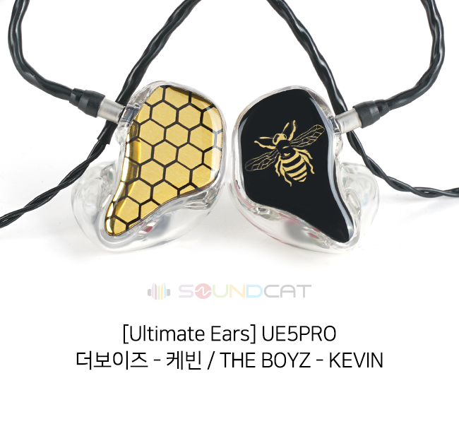 더보이즈(THE BOYZ)_케빈(KEVIN)님의 커스텀인이어 / Ultimate Ears ‘UE5PRO’ : 사운드캣