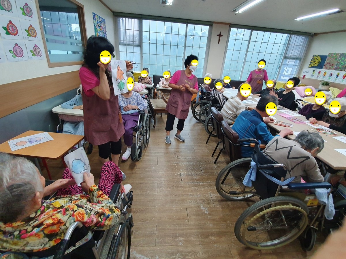 10월3일 인지활동 파주심청이요양원