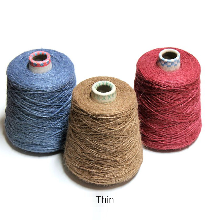 jute yarn thin 10 color / 500g : Studio Atcoat