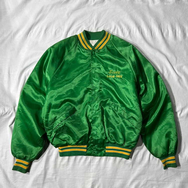 80's USA Baseball Jacket (L/105) : OLDCOMPANY(올드컴퍼니)