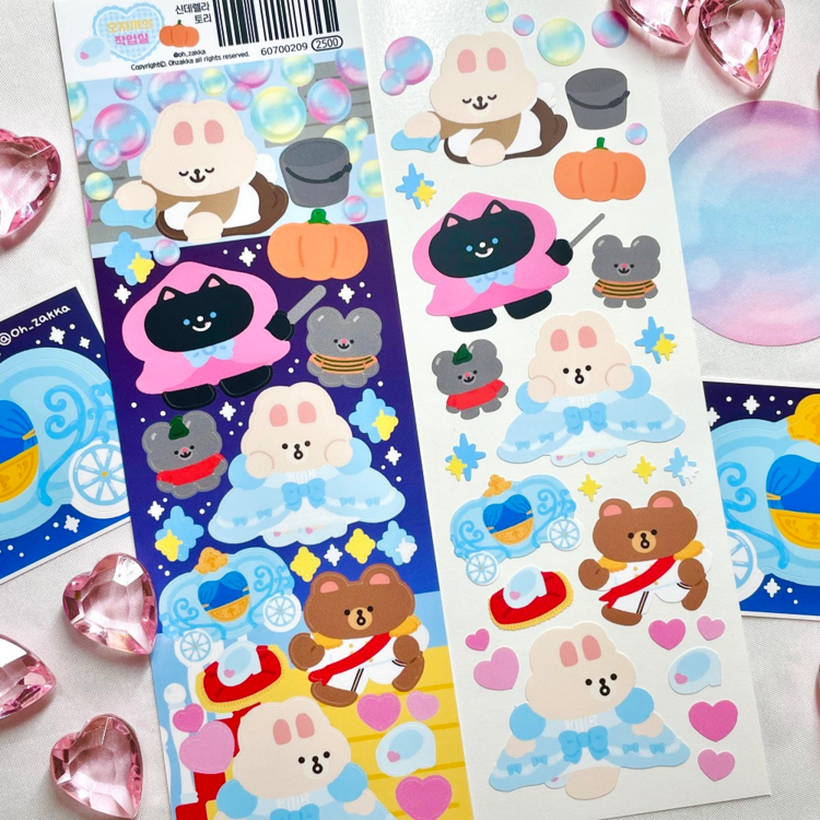 Ohzakka | Cinderella Tori sticker : Lovticker