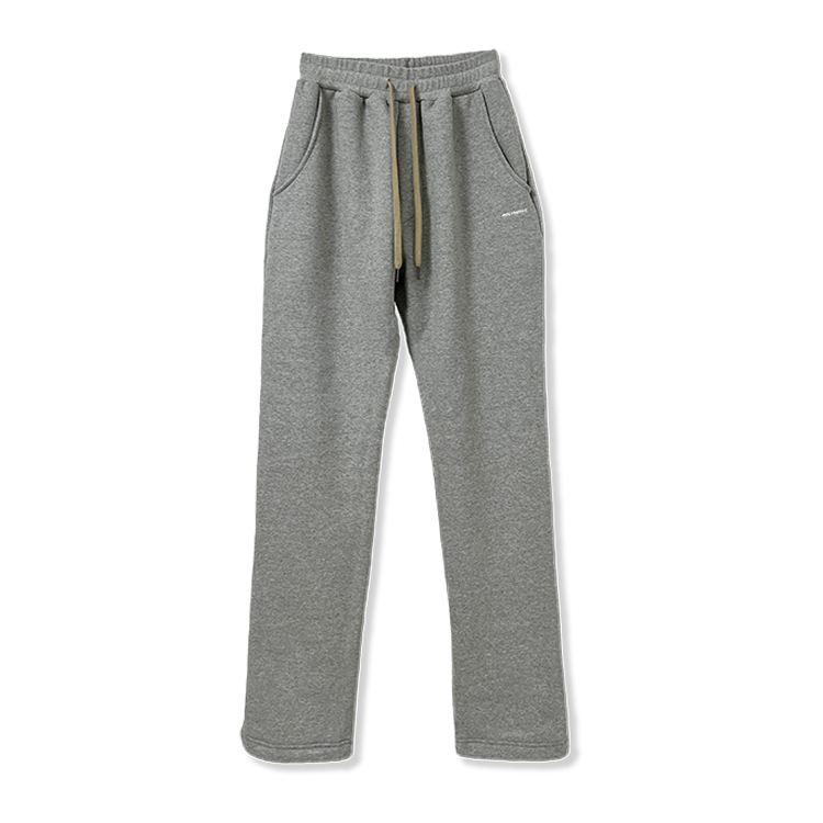 Heavy Cotton String Sweatpants (melange gray) : 홀리웨이브
