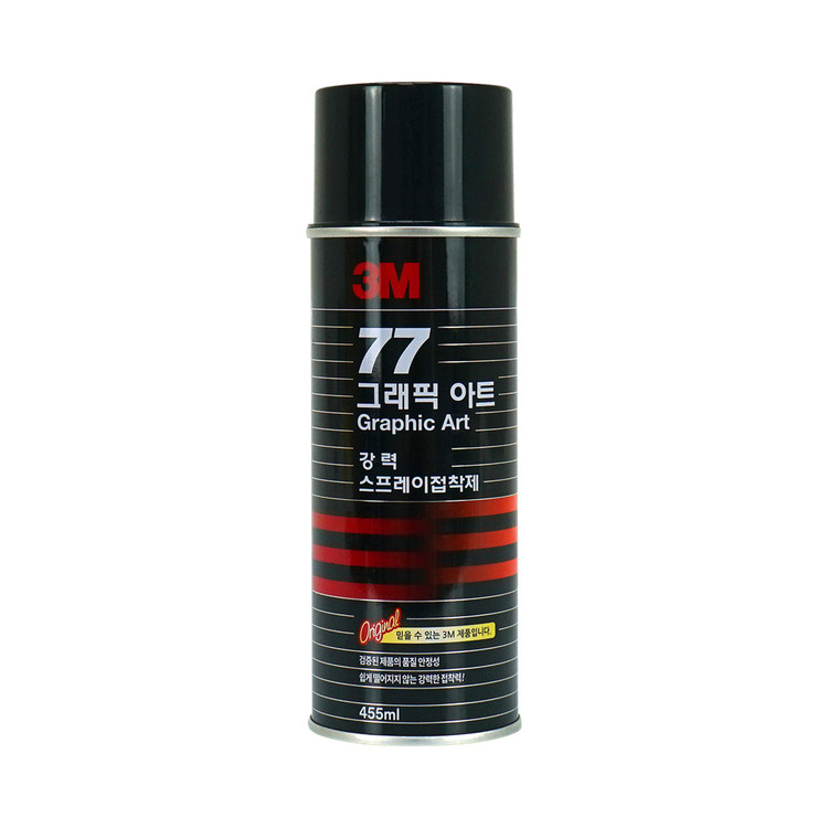 3M 강력 스프레이 접착제 77 455ml : 아이언스토어 ironstore