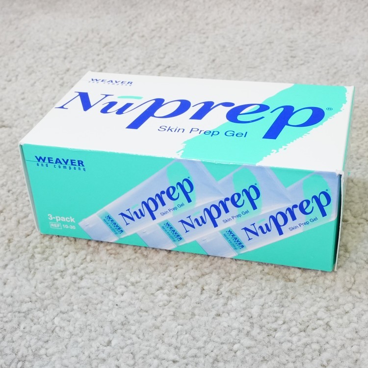 [ABR 스크럽 젤] Nuprep Skin Preparation Gel (3개입) : 사니벨몰