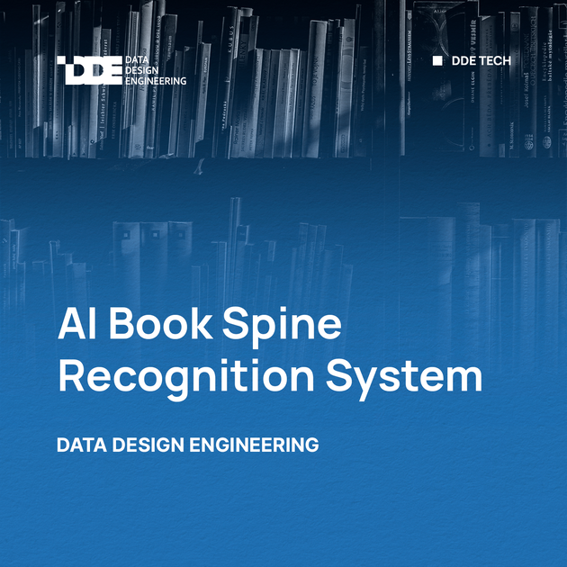 AI Book Spine Image Recognition : Data Design Engineering