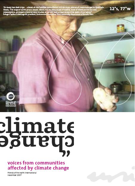 [FoEI] 기후변화의 영향을 받는 사회로부터 온 목소리 Voices from communities affected by ...