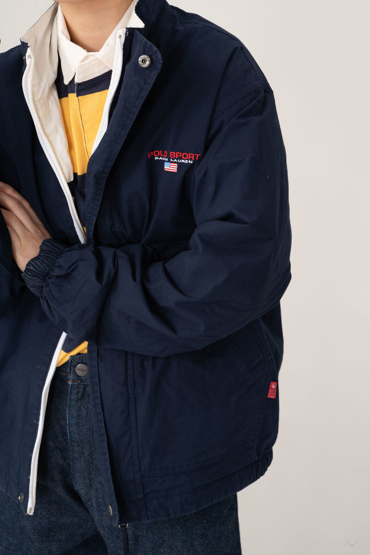 90's polo sport Bomber Jacket : 하이노블