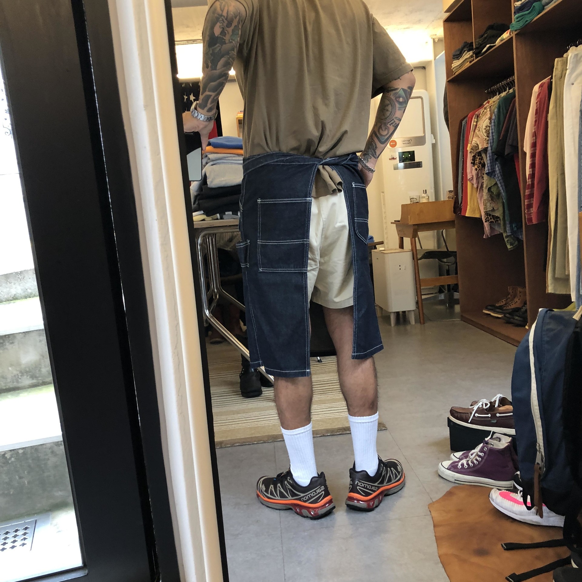 Old Lee apron : soberseoul