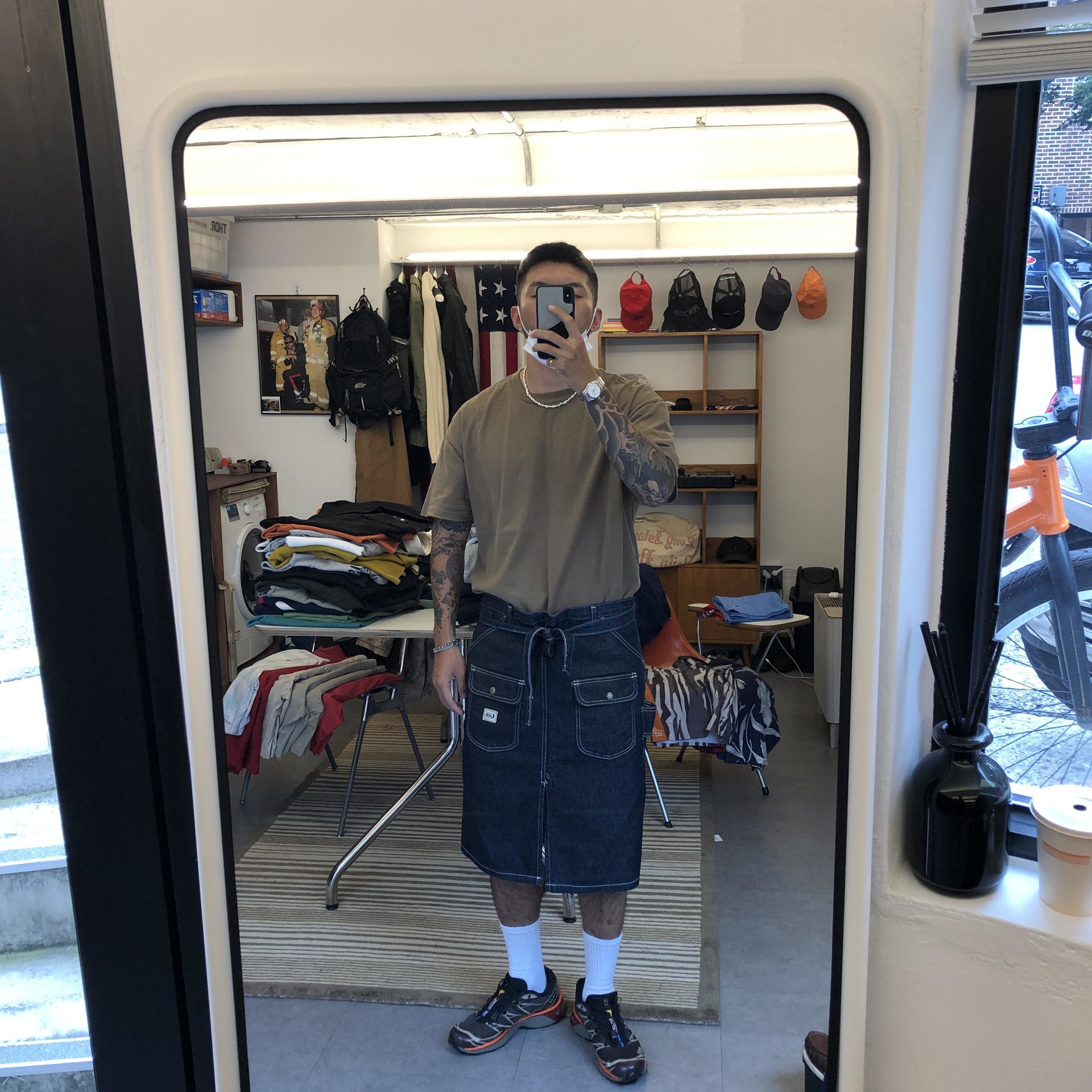 Old Lee apron : soberseoul