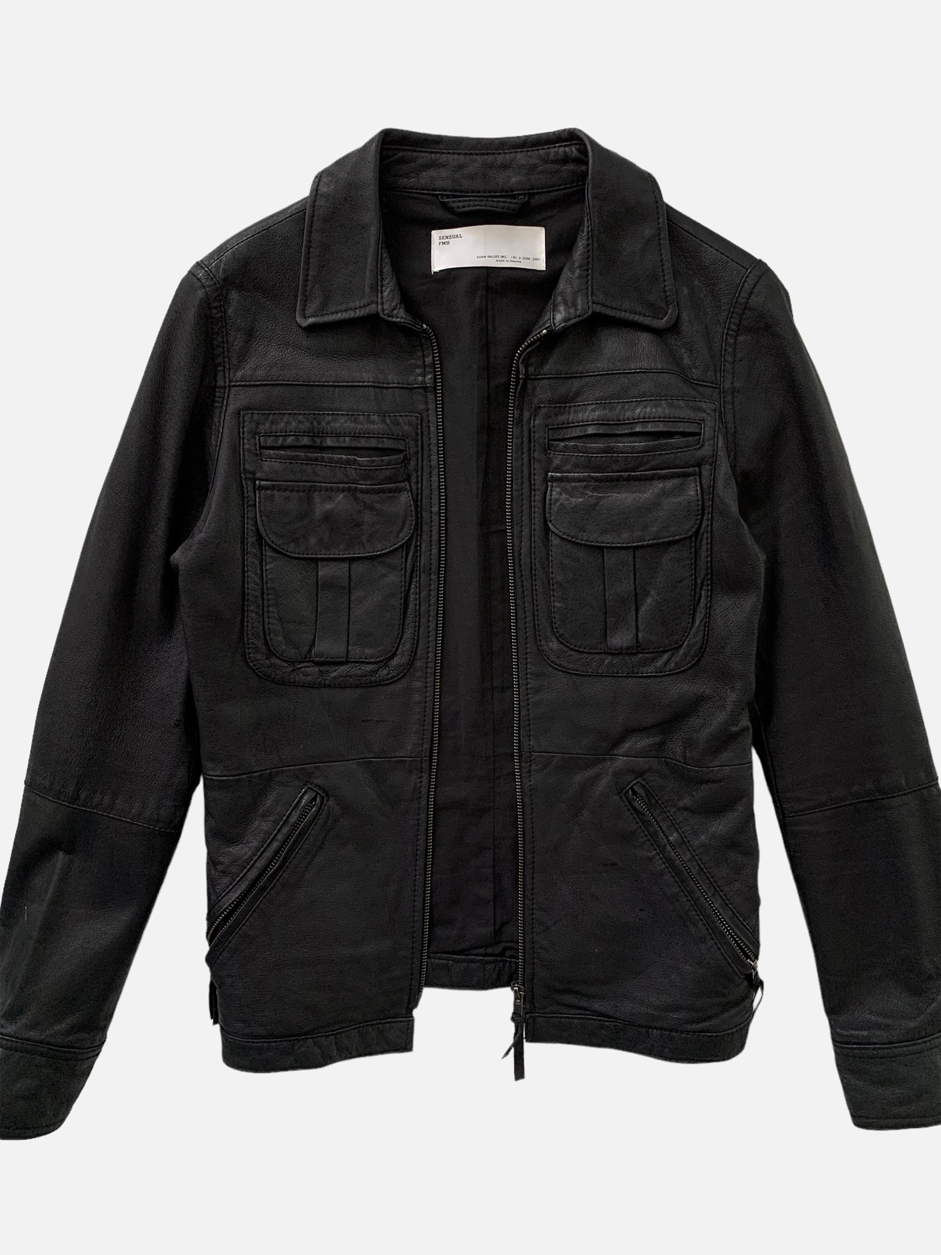 SENSUAL FMH leather jacket : TAAU