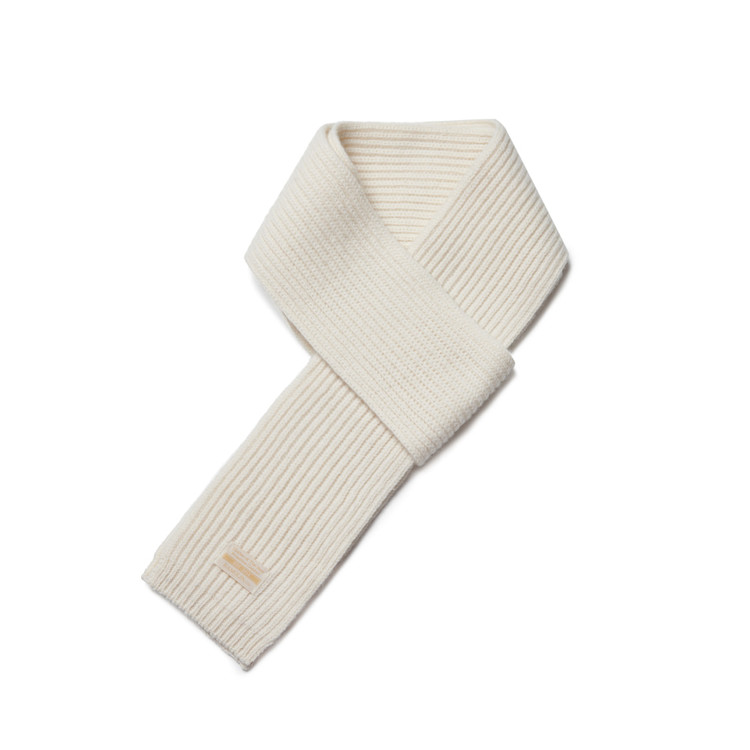 Wool Knit Muffler (Ivory) : 솔티 공식 온라인스토어