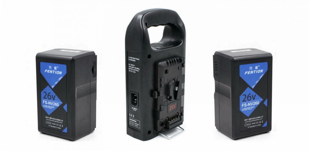 FARSEEING, 26V V-Mount Battery FS-NV260 & Charger FC-BP2-26V : MG REVIEW