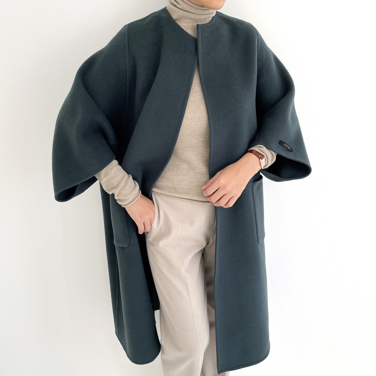 핸드메이드 돌먼 코트