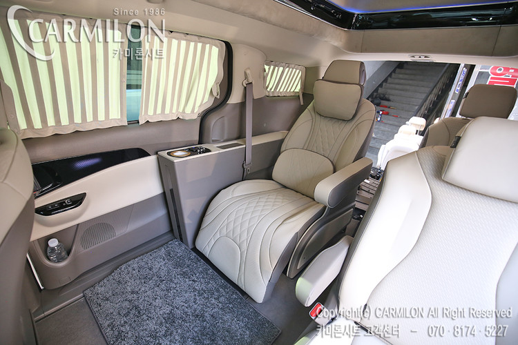 KA4카니발하이리무진 VIP의전시트+VIP풋레스트 CA058 : 카미론시트