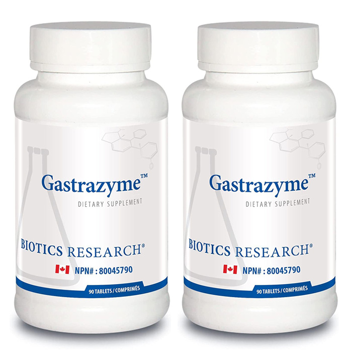 바이오틱스 리서치 가스트라자임 (비타민U,양배추) 90정 x 2병 / Gastrazyme from Biotics Research ...