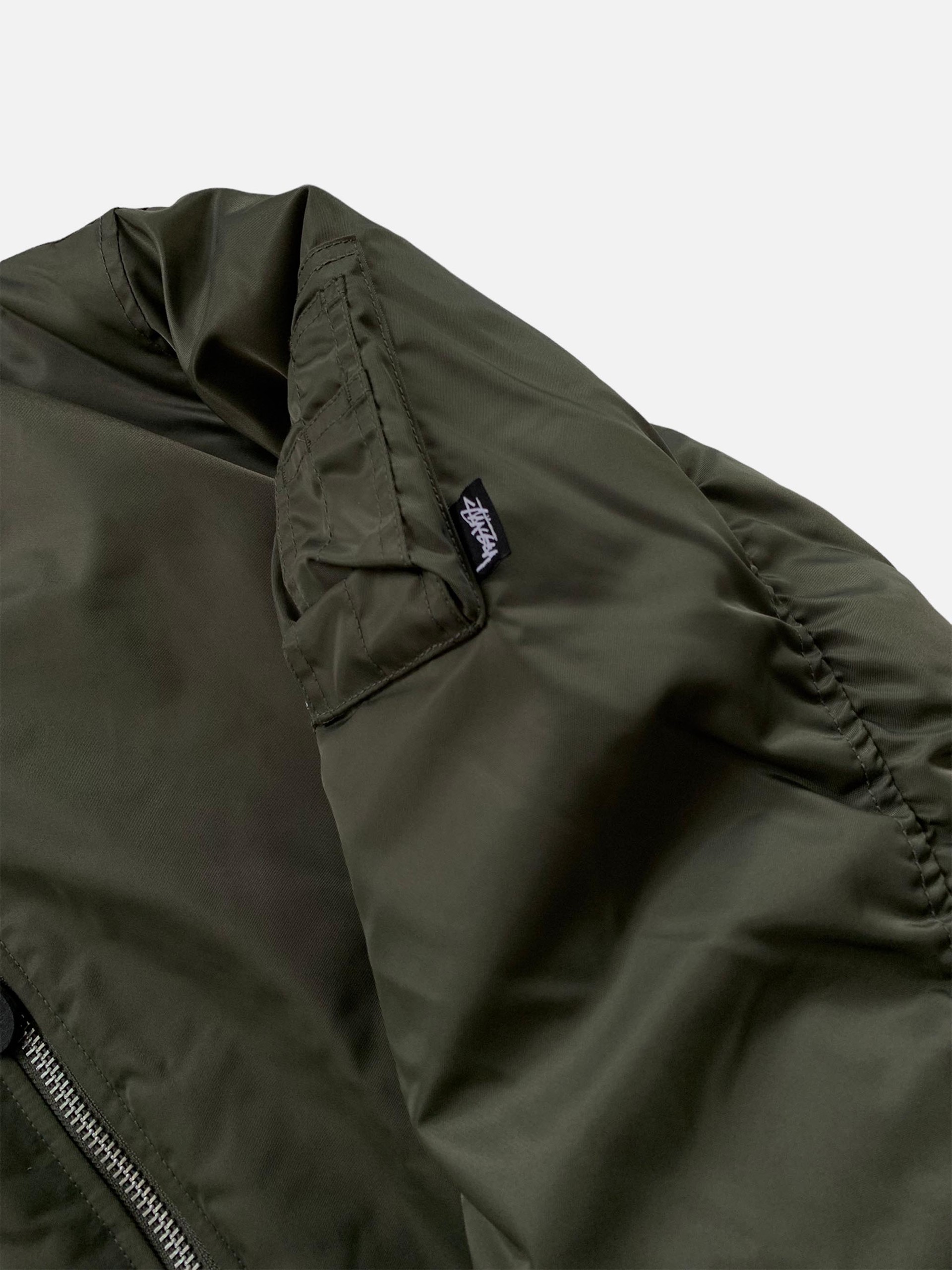 STUSSY X CDG ma-1 flight jacket : TAAU