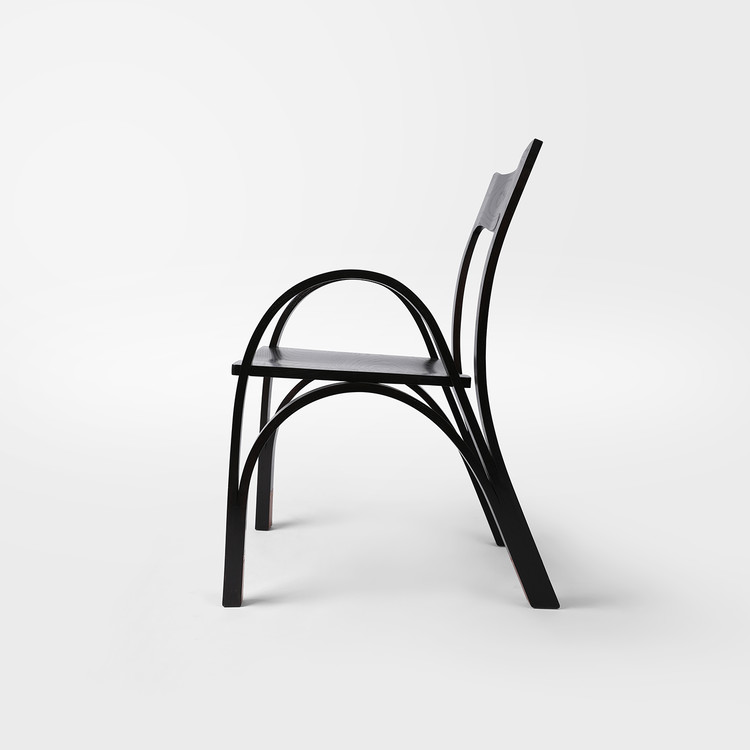[G304] Black Banding Arm Chair : PROJECT_GRU