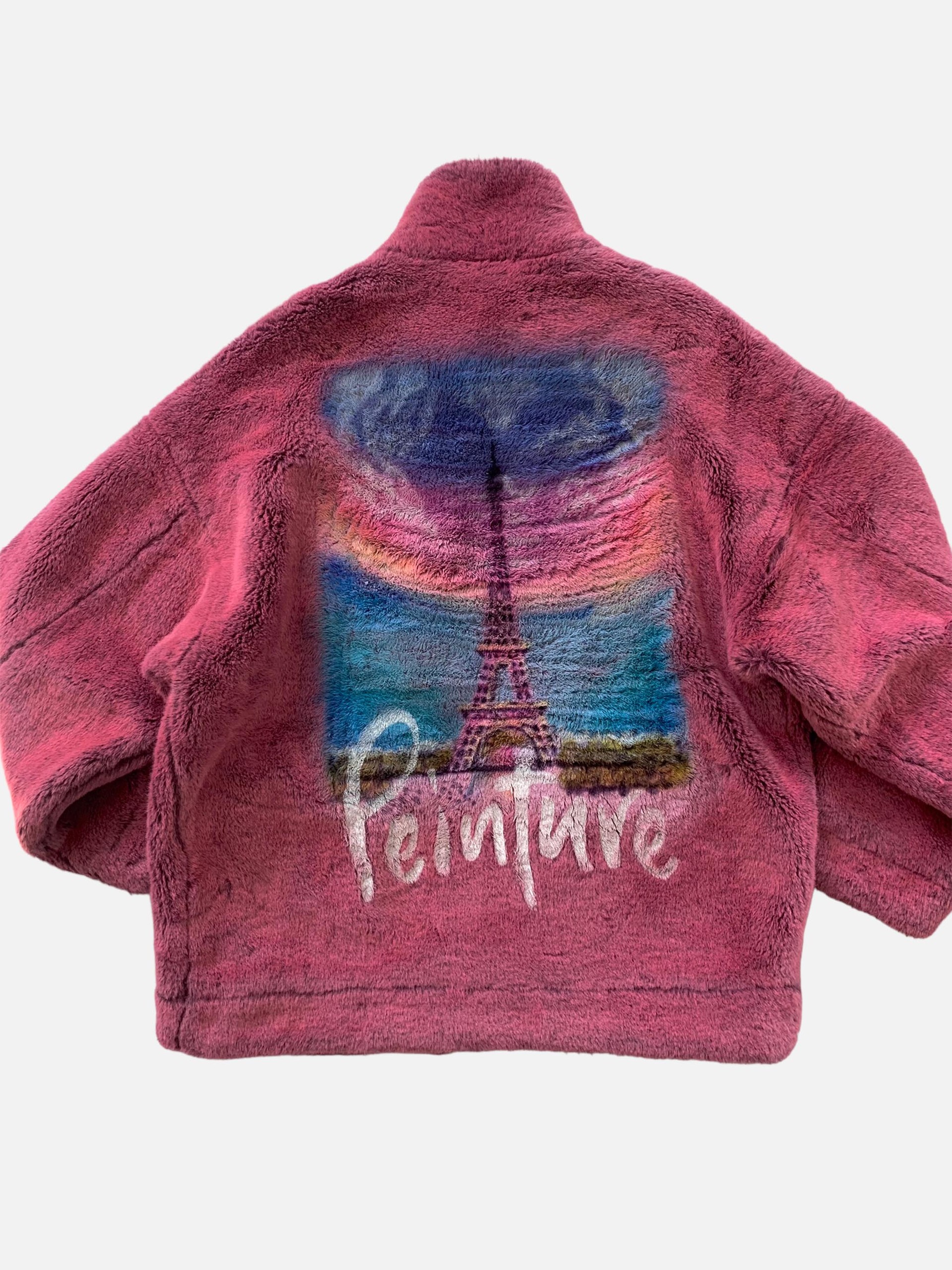 DOUBLET HAND-PAINTED FUR JACKET : TAAU