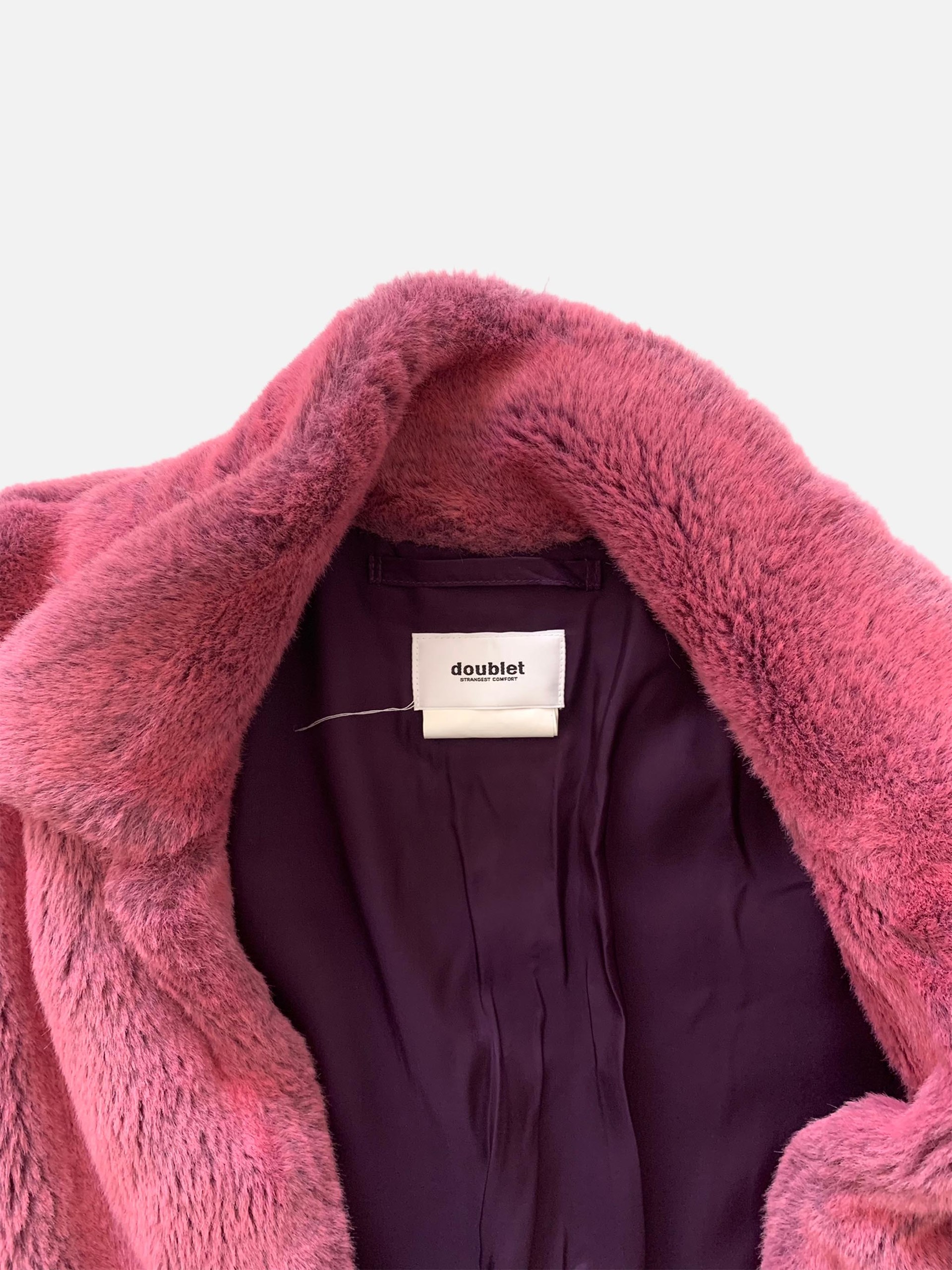 DOUBLET HAND-PAINTED FUR JACKET : TAAU