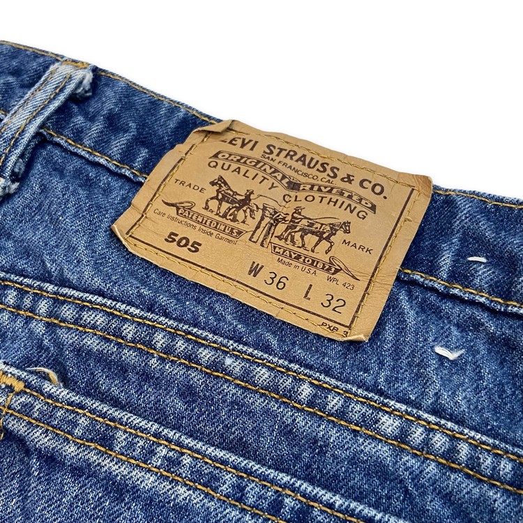 90's Vintage Levis 505 Orange tab Cut Off (35) [202] : 라이트하우스 스토어