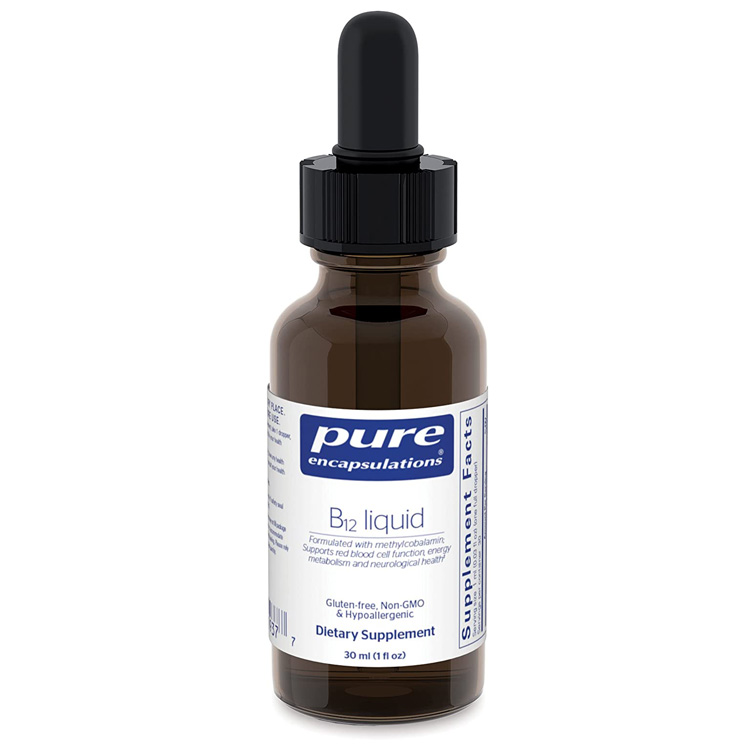 퓨어인캡슐레이션 B12 리퀴드 1000 mcg - 30ml / Pure Encapsulations B12 Liquid ...