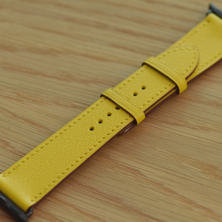골든이슈 애플워치 스트랩 옐로우 라임 컬러 apple watch strap yellow lime color : Golden Issue