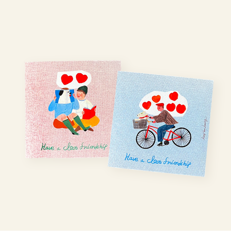 [어레터프롬] 우정 엽서 : paperuler