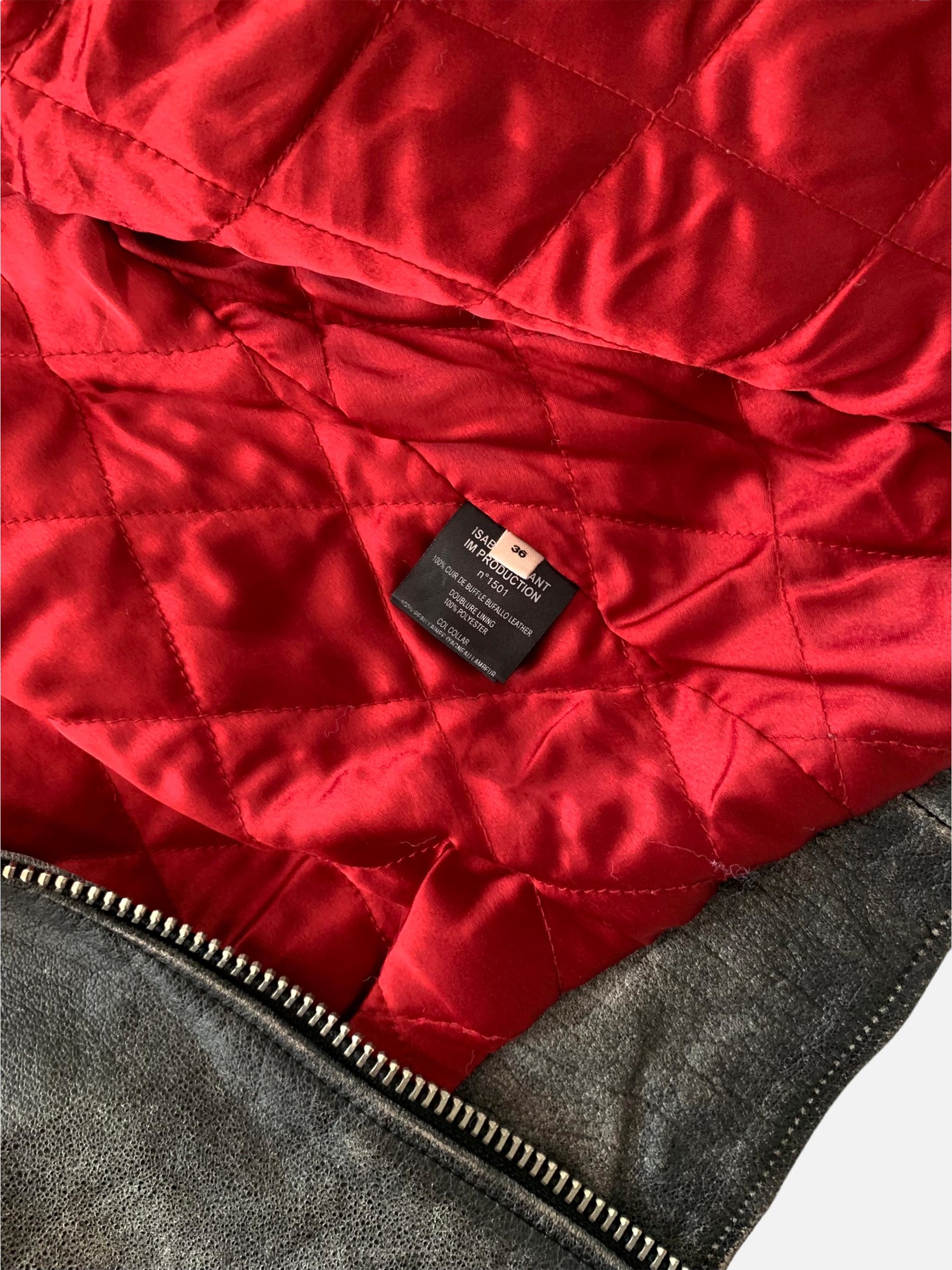 ISABEL MARANT ETOILE fur rider jacket : TAAU