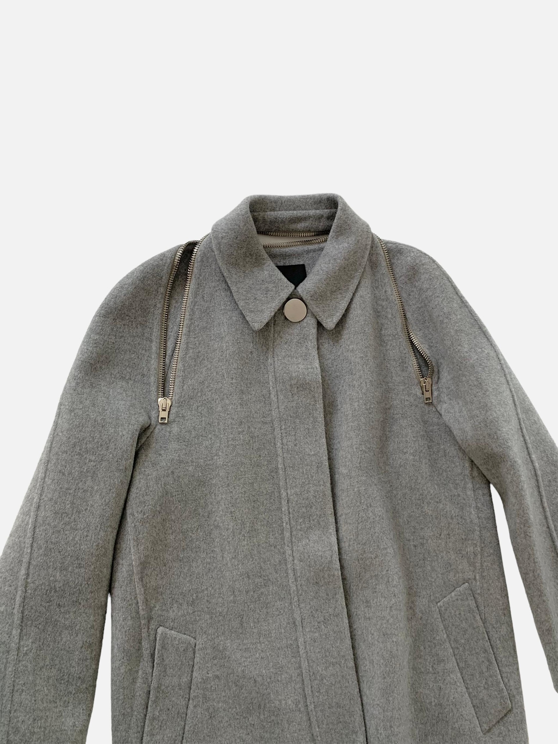 ALEXANDER WANG wool zip coat : TAAU
