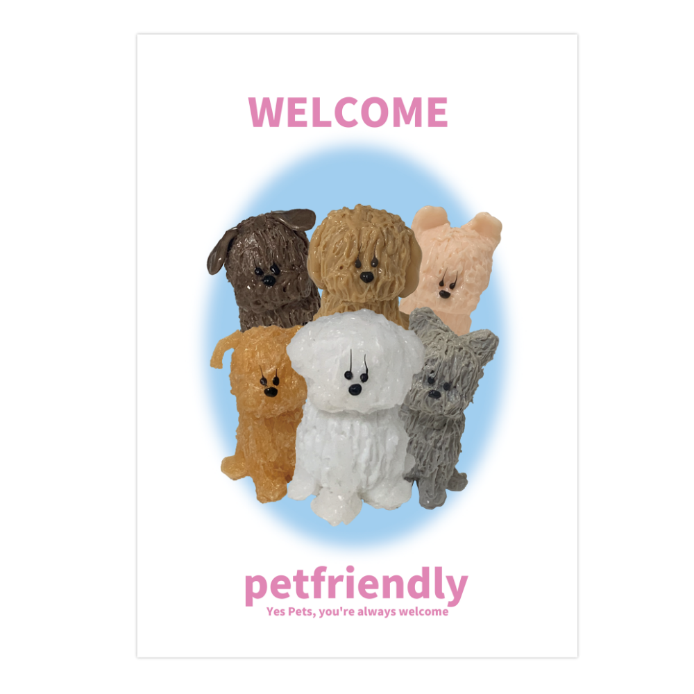 [워비빌라] 펫프렌들리 포스터 : paperuler