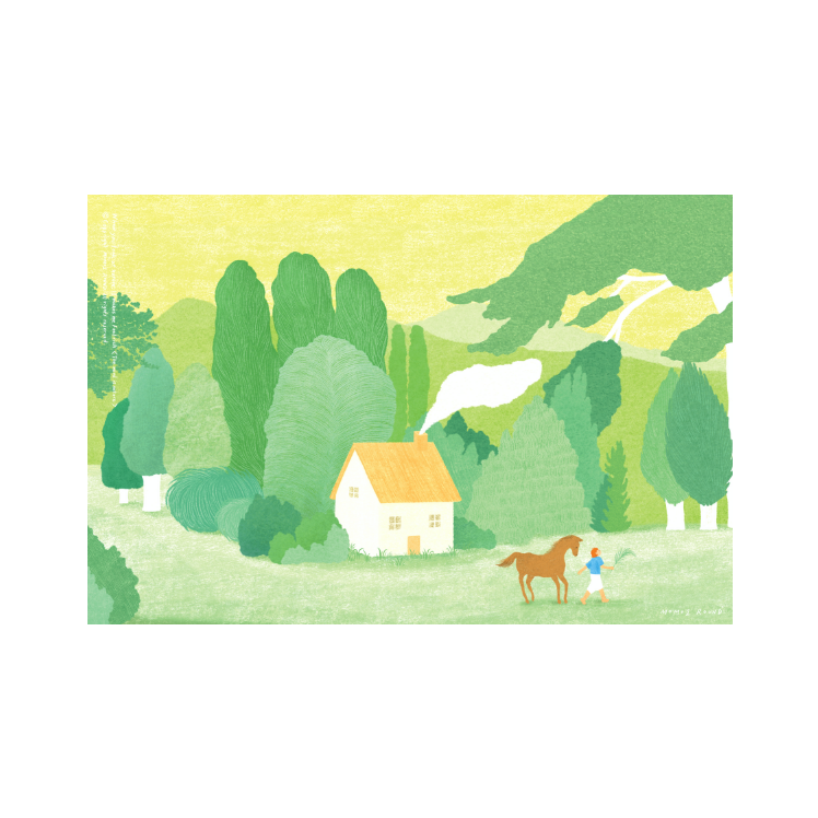 [모모이라운드] 마음은 자연 엽서 : paperuler