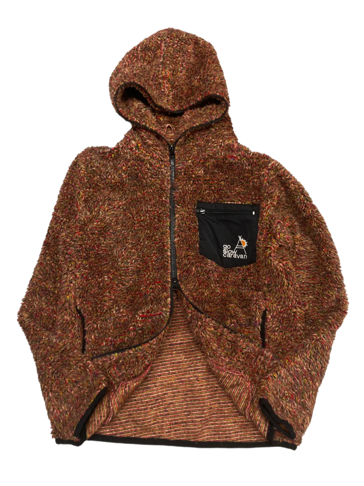 go slow caravan fleece jacket : RAG STORE