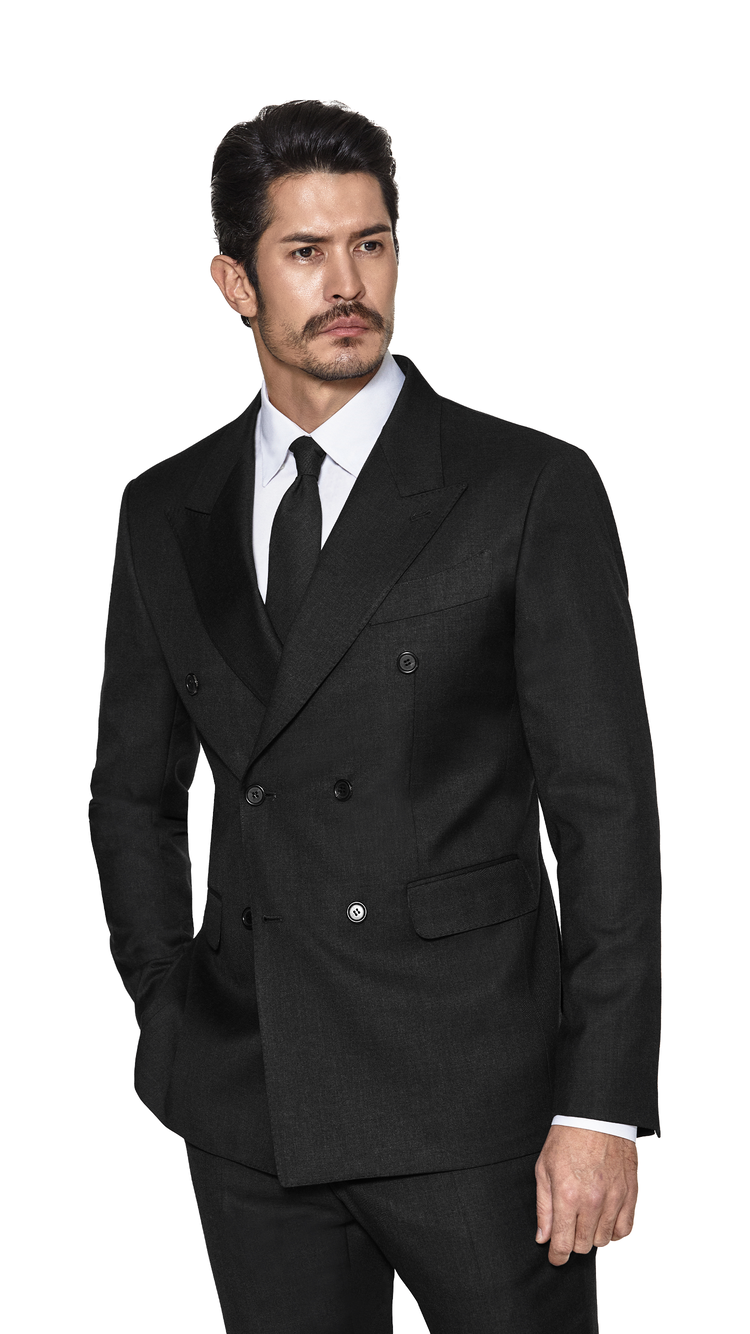 Charcoal Double Jacket at Lori Birdwell blog