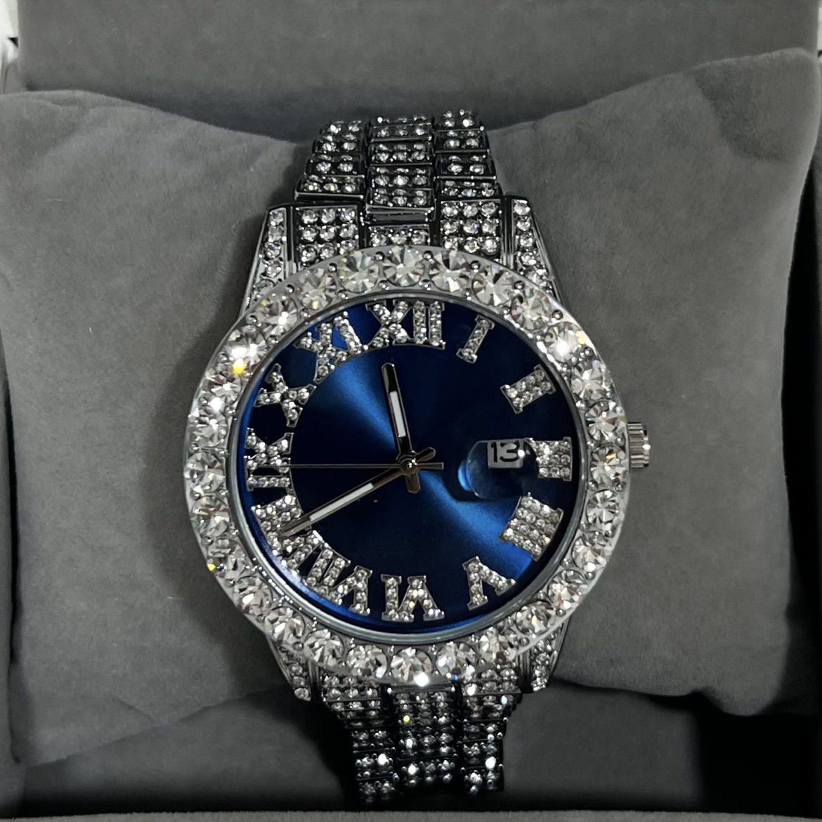 [5컬러] 볼드 큐빅 시계 Bold Cubic Watch : RIESTA-리에스타