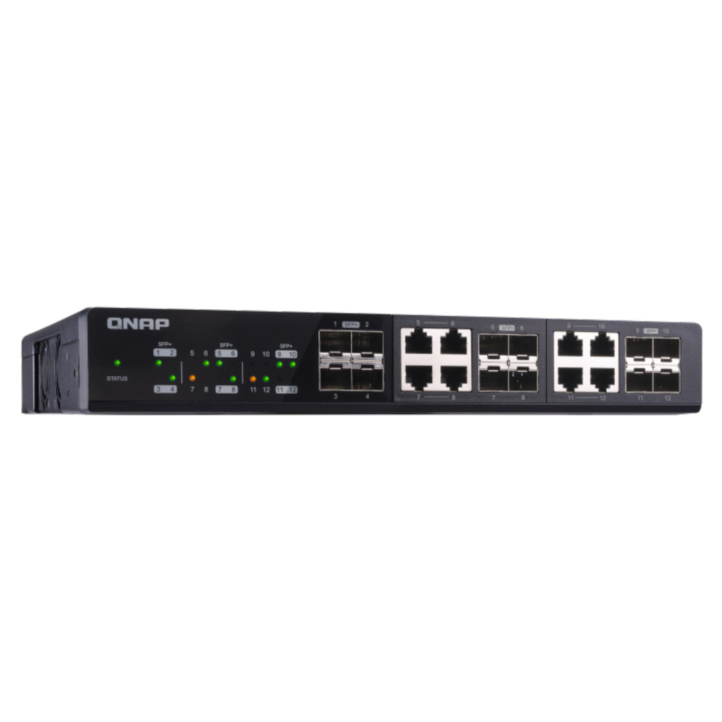 QNAP 10G 12Port SWITCH QSW-1208-8C : 스튜디오 엘