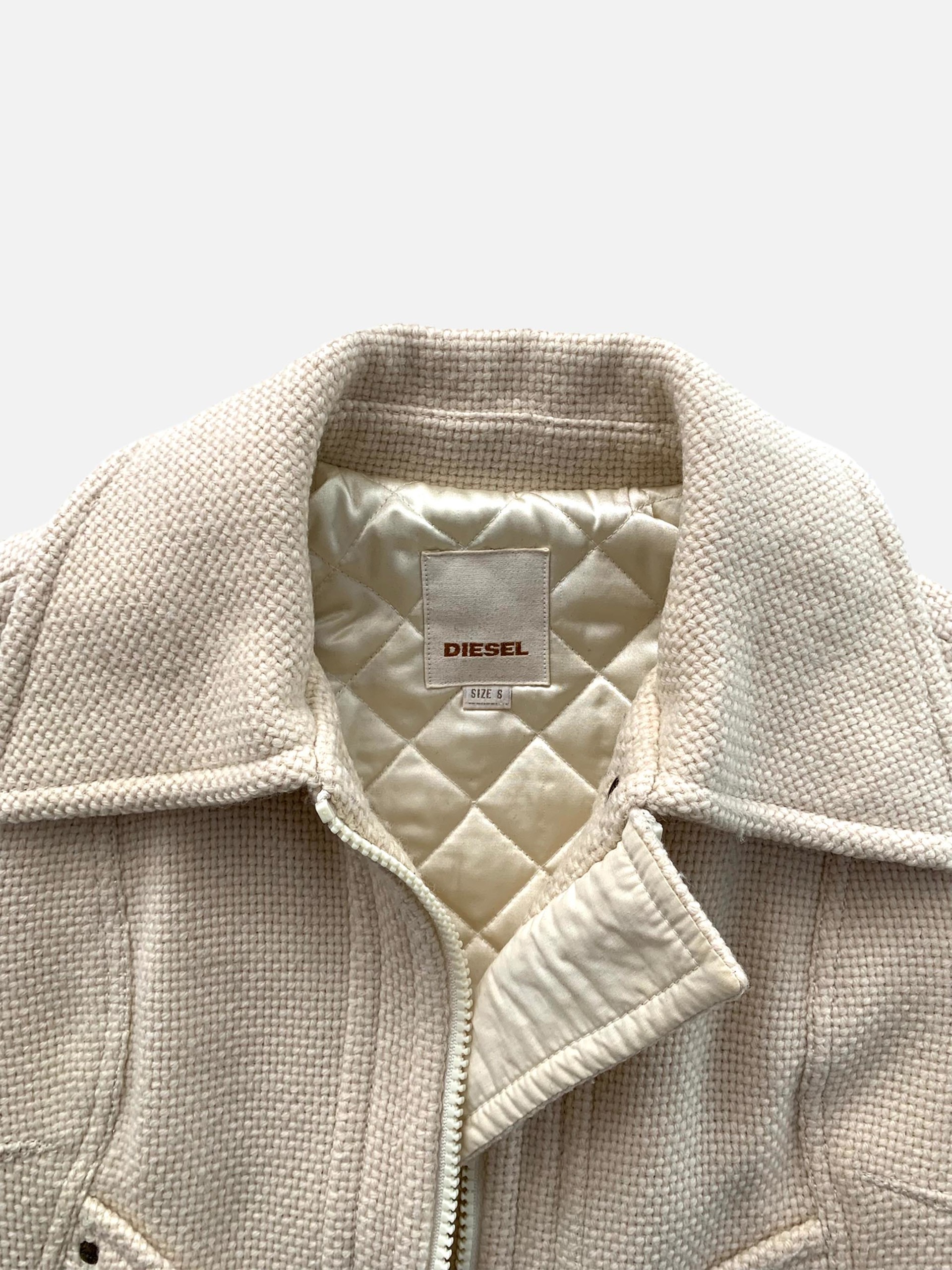 DIESEL wool zip jacket : TAAU