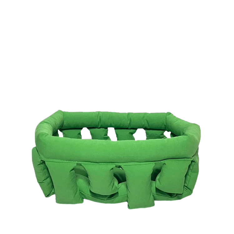 padded basket GREEN (S) : illuseoul 일루서울