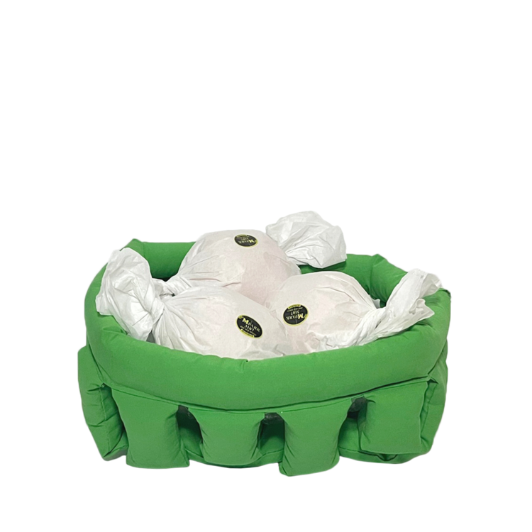 padded basket GREEN (S) : illuseoul 일루서울