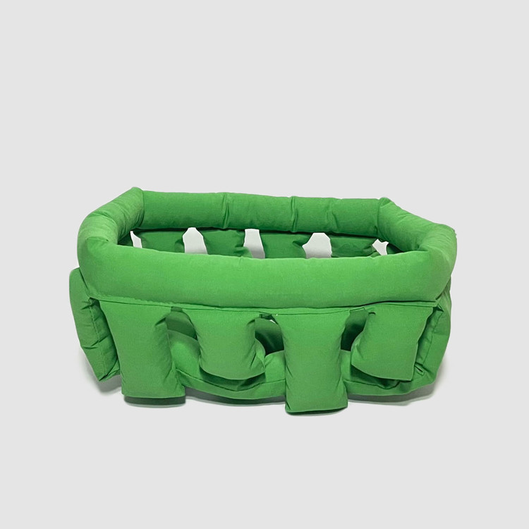 padded basket GREEN (S) : illuseoul 일루서울