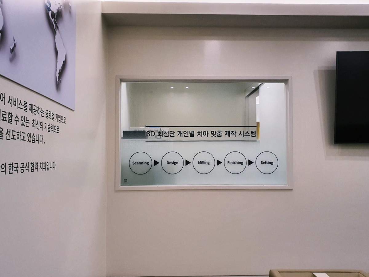 서울니어치과 종류별 간판 사진