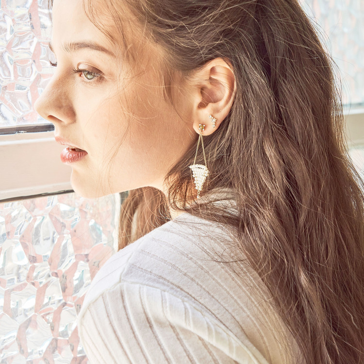 샹들리에 이어링 : 릴리케이 : lilyk