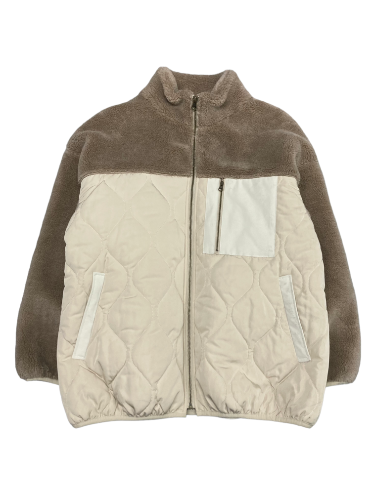 CIAOPANIC TYPY quilting fleece jacket : RAG STORE